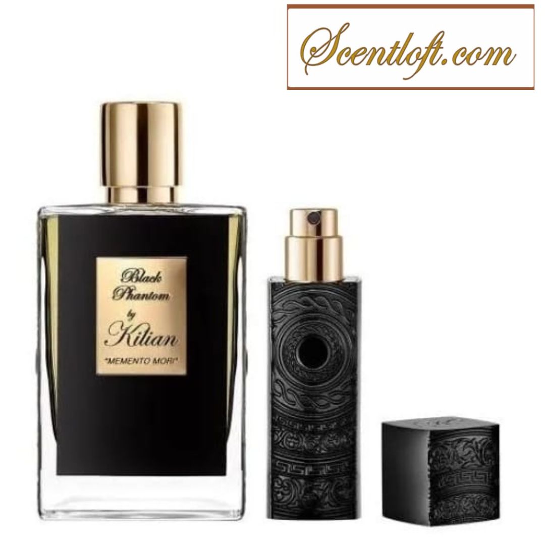 KILIAN Black Phantom EDP Icon Set (50ml +7.5ml + Black Travel Case ...