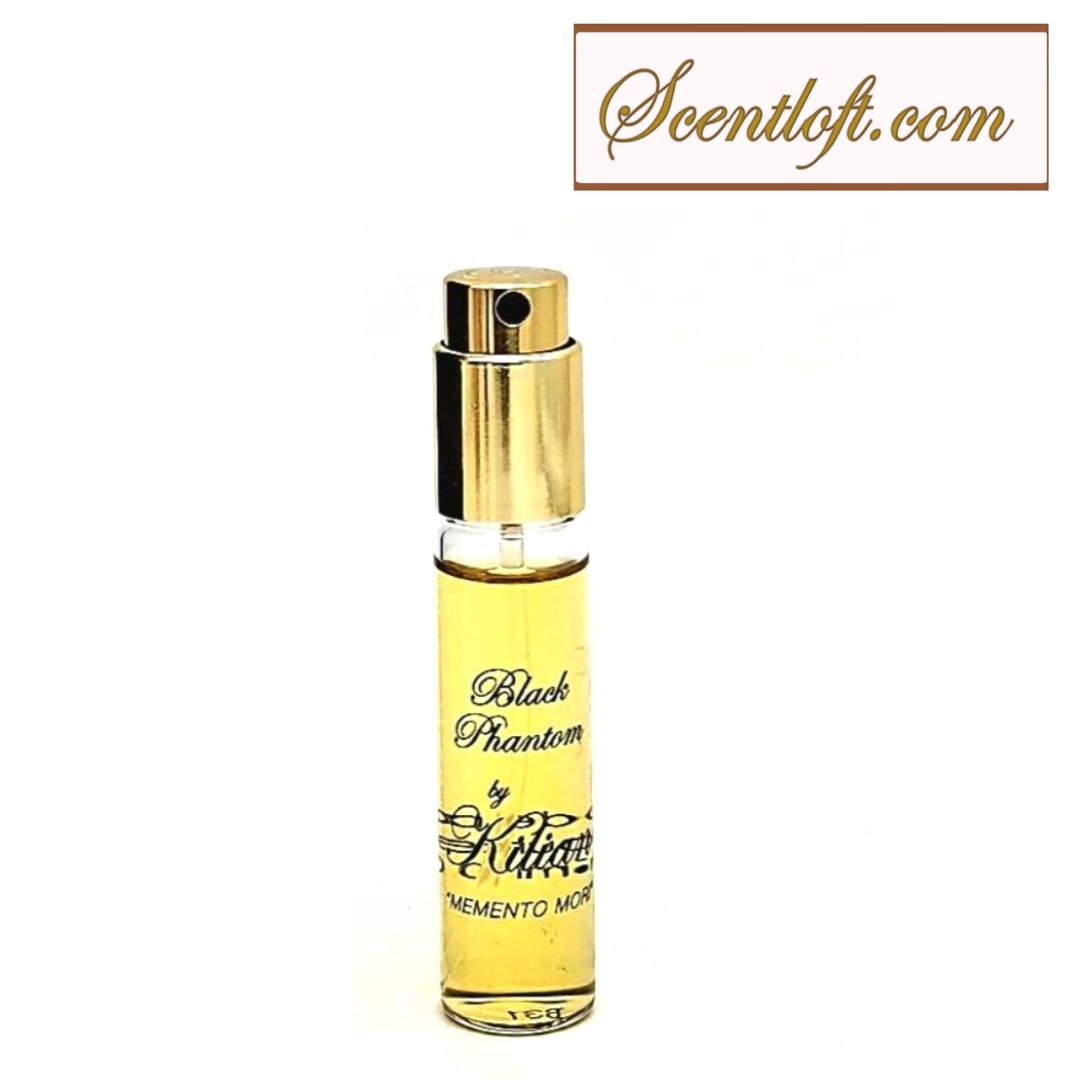 KILIAN Black Phantom 7.5ml Travel Atomizer with Black Case – SCENTLOFT.COM