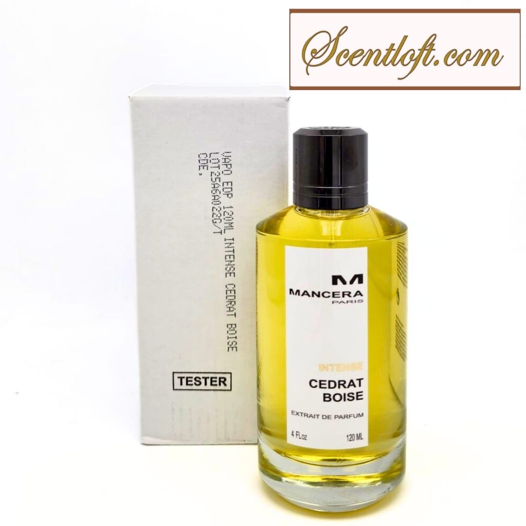 MANCERA Cedrat Boise Intense Extrait De Parfum 120ml Tester Bottle ...